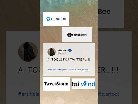 AI Tools for Twitter | AI Tools for Tweets | Tweet Skills #twitter #aitools #techshorts #elonmusk
