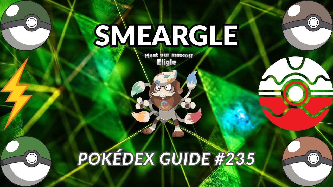 Complete Pokédex Entry: Smeargle | Pokémon Database Series