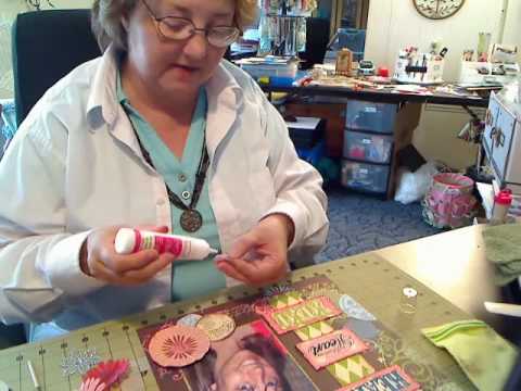 Debby's Dare Demo: ScraPerfect's Best Glue Ever