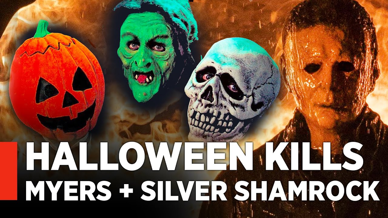 HALLOWEEN KILLS: Director & Producer Talk Michael Myers' Future, Silver Shamrock Movie
