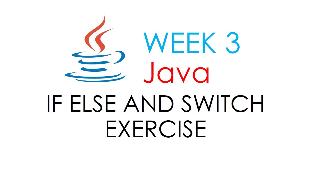 If Else and Switch Case Exercise | Computer Programming 2 (Java)