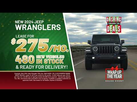 Happy Holidays from all of us at Stateline Chrysler Jeep Dodge Ram!