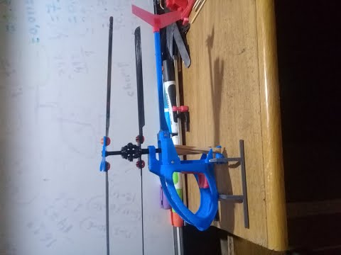 3D file Coaxial rotor with elastic band motor・3D print design to ...