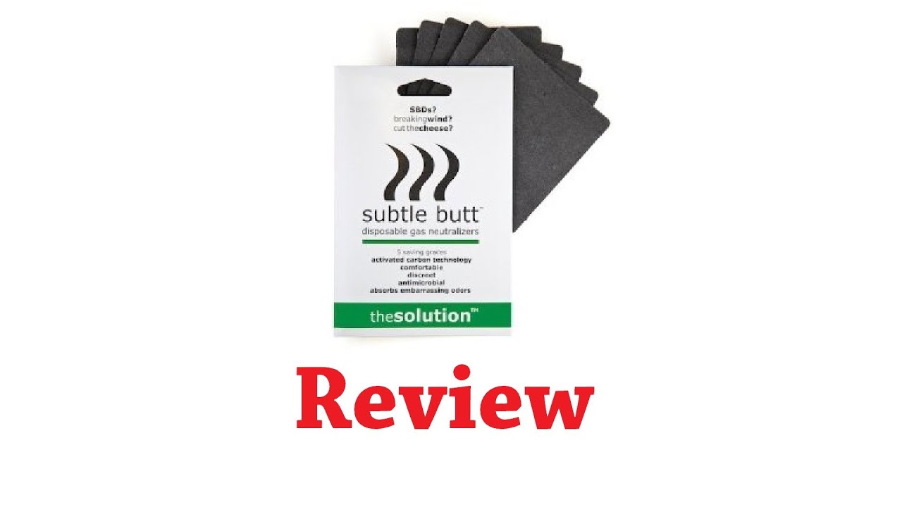 Subtle Butt Gas Odor Neutralizer Review