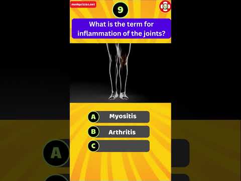 What is the term for inflammation of the joints?