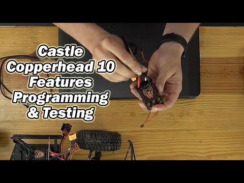 Castle Creations Copperhead 10 Programming Tips, Tricks And Test Run - Holmes Hobbies