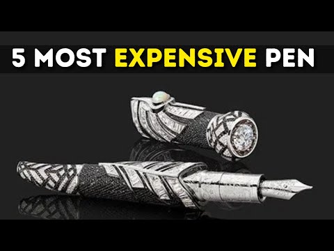 Most 5 Expensive Pen in The World 2023 | Most Expensive Things