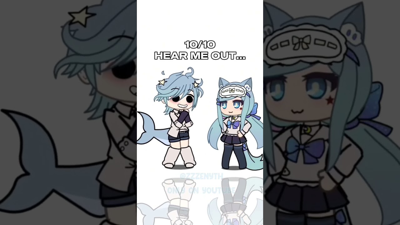 Rating my Gacha Life presets with my OC's color scheme!!~★ #gachalife #colors #gacha