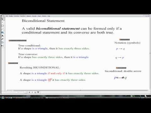 biconditional statements (geometry)