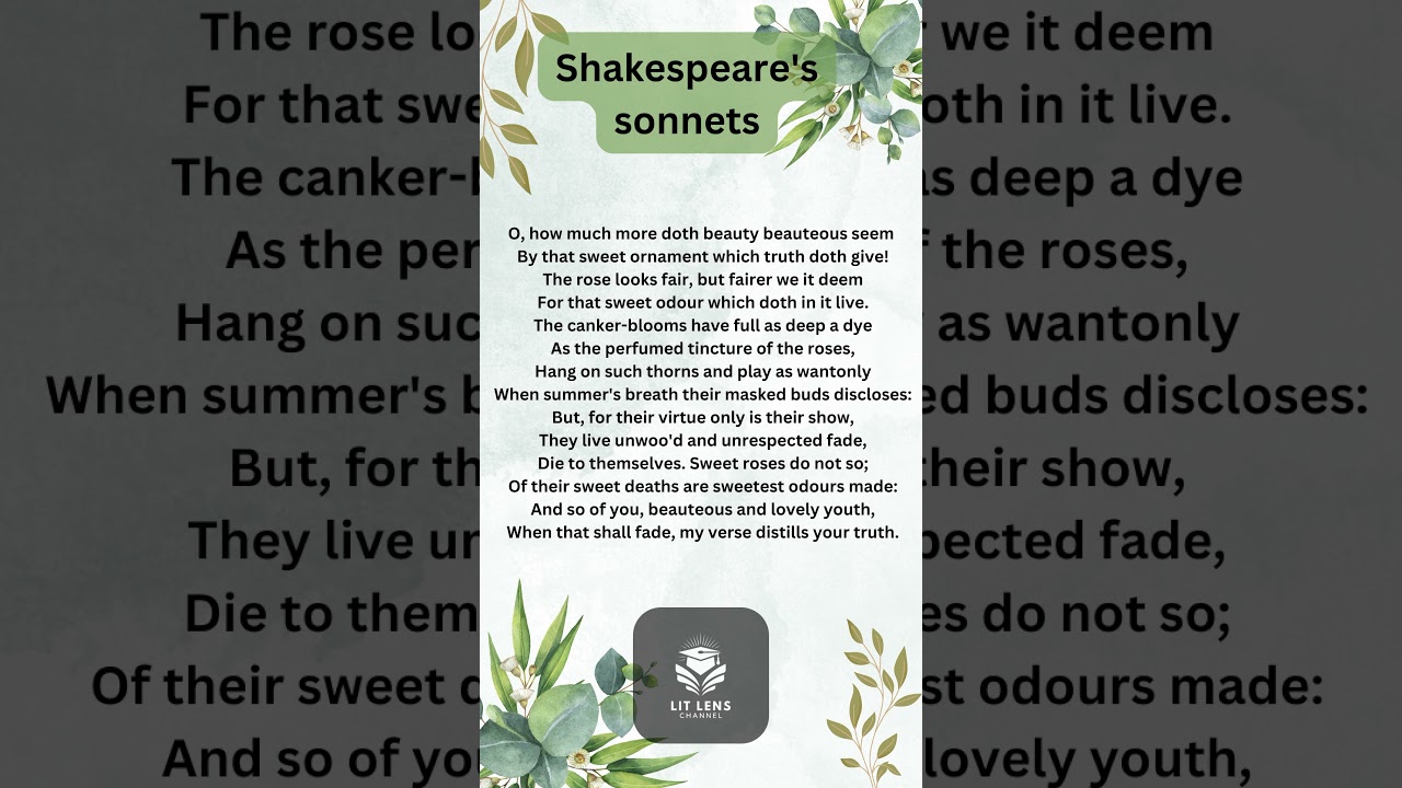 William Shakespeare’s Sonnet - 54