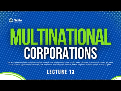 Impact of multinational corporations (MNCs)