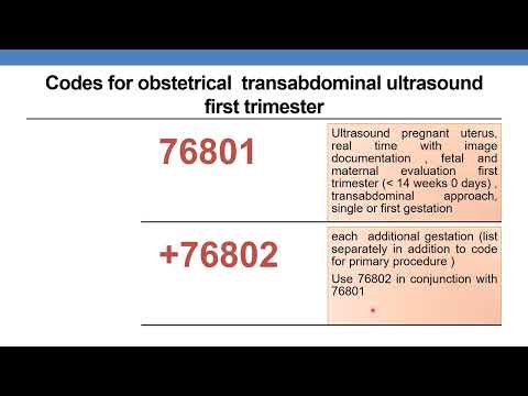 CPT CODING GUIDELINES FOR RADIOLOGY PART 3 : Diagnostic Ultrasound Pelvis obstetrical