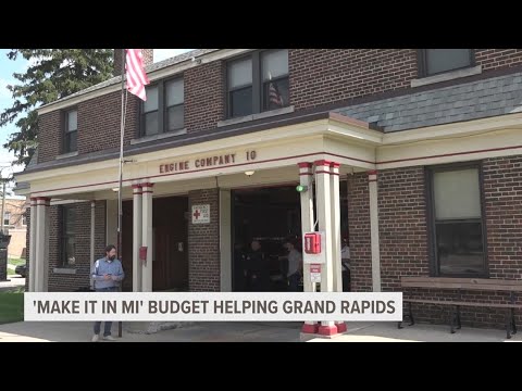 Grand Rapids to build two new fire stations and update city park with millions in state funding