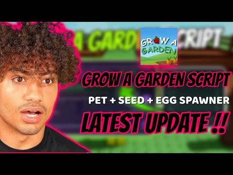 π± NEW Grow A Garden SCRIPT 2025 β Auto Spawn Pets, Seeds & Eggs | 100% Working & Instant! π
