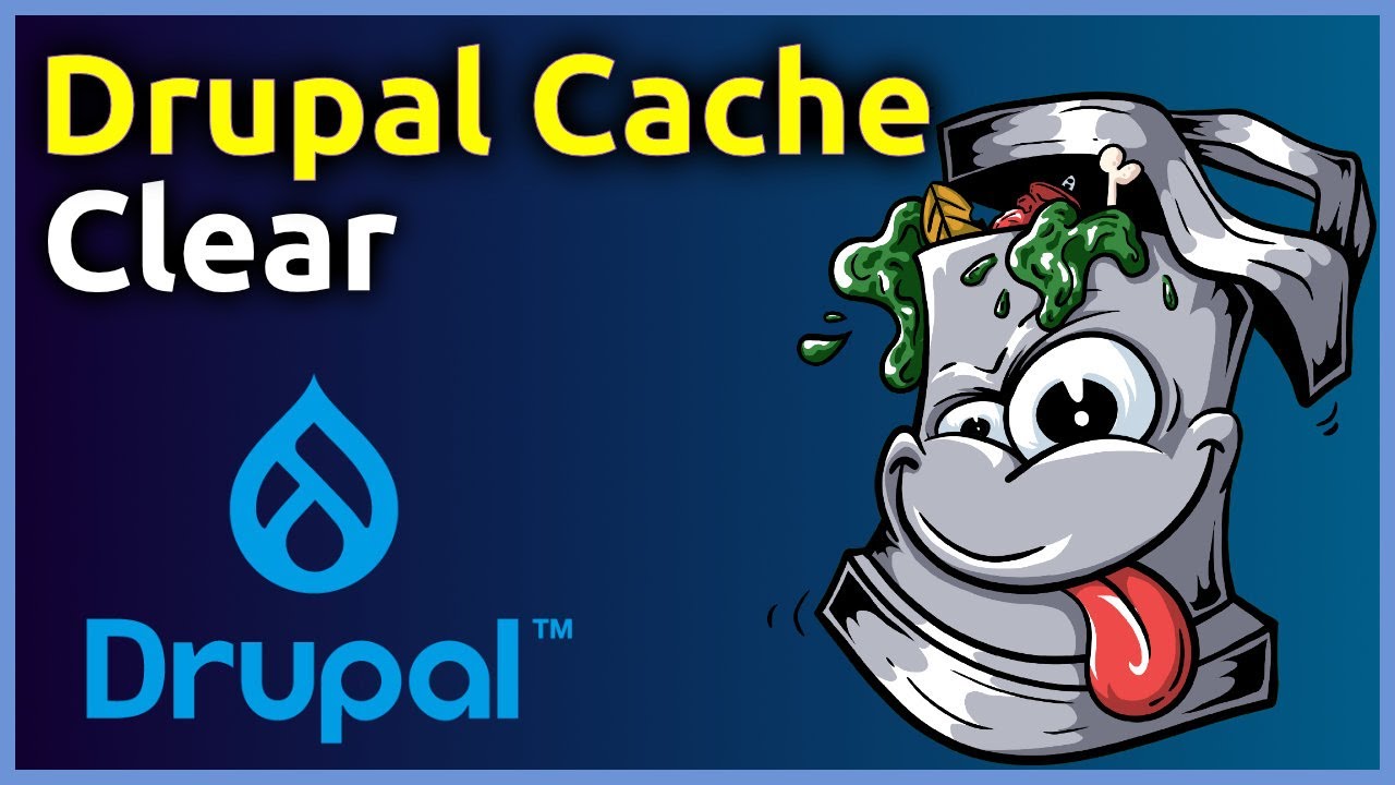 Most used 💧Drupal feature 🗑  Clearing the cache