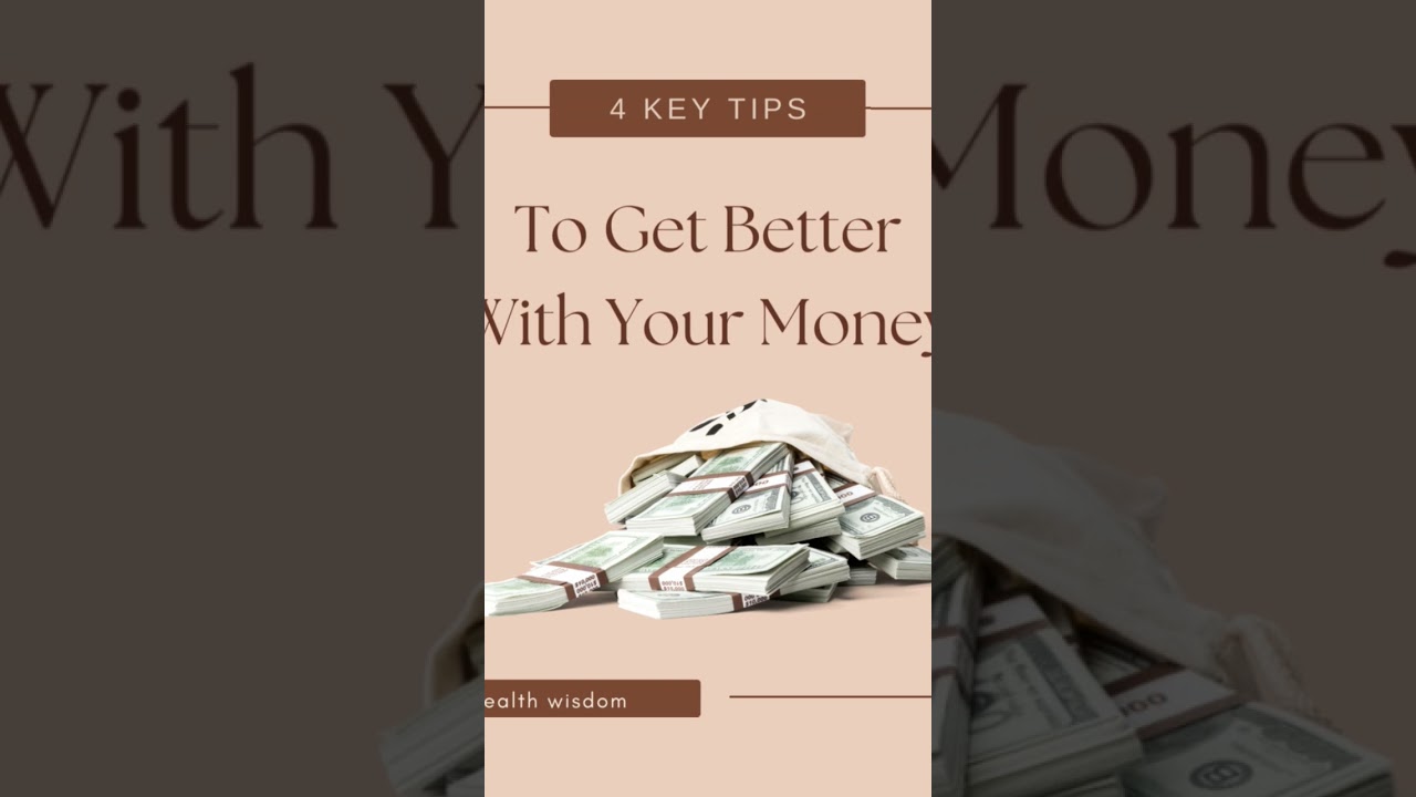 4 Key Tips for Financial Success.  #smartmoney #financialwellbeing #budgetingtips #debtmanagement