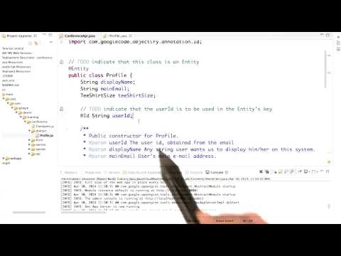 Define Profile Entity - Developing Scalable Apps with Java