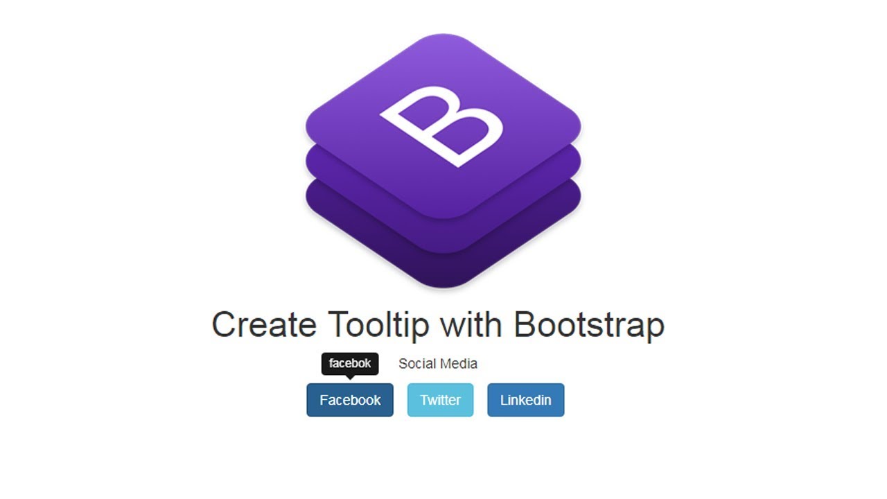 Tooltip CSS Bootstrap using HTML