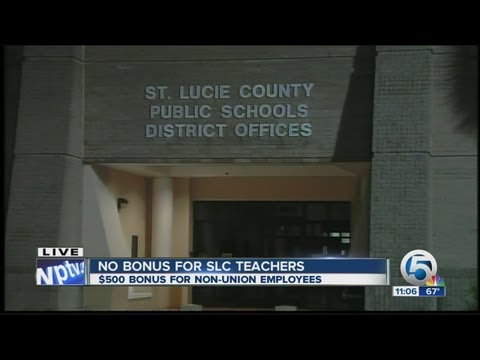 No bonus for SLC teachers