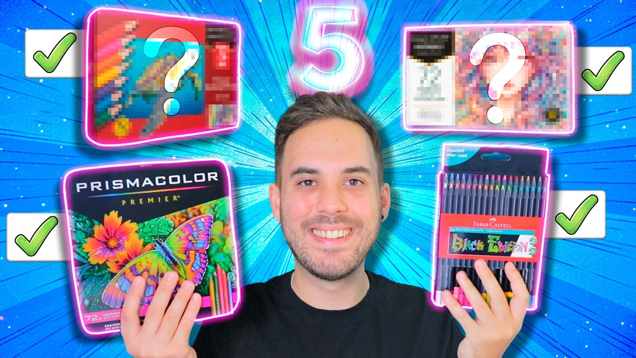 Estos son los 5 ÚNICOS lápices de colores que deberías comprar