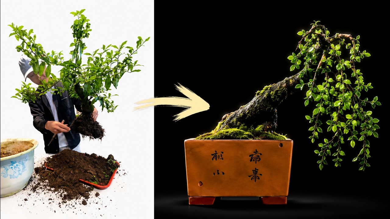 This Overgrown Tree Had a Hidden Bonsai Inside