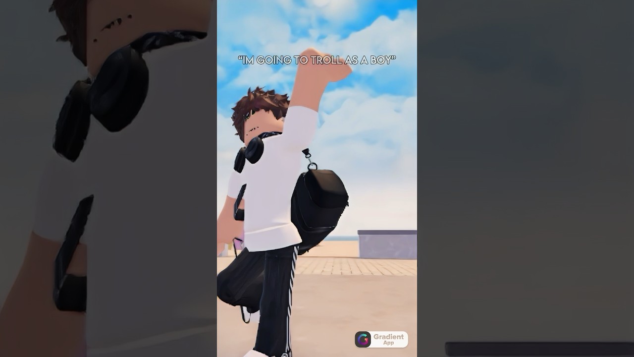 Trolling as a boy in berry avenue😍 #roblox #shorts