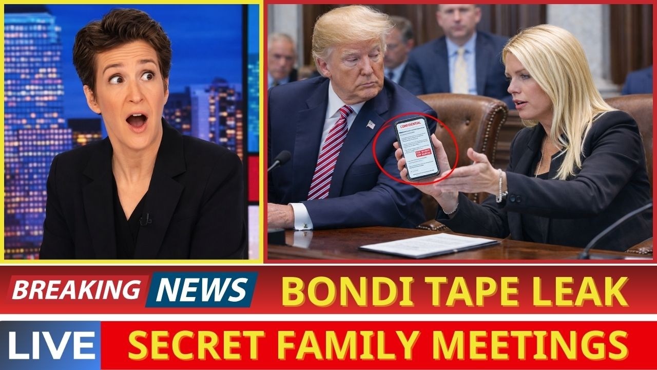 Trump Administration Secrets Surface in Explosive Bondi Tape | Rachel Maddow