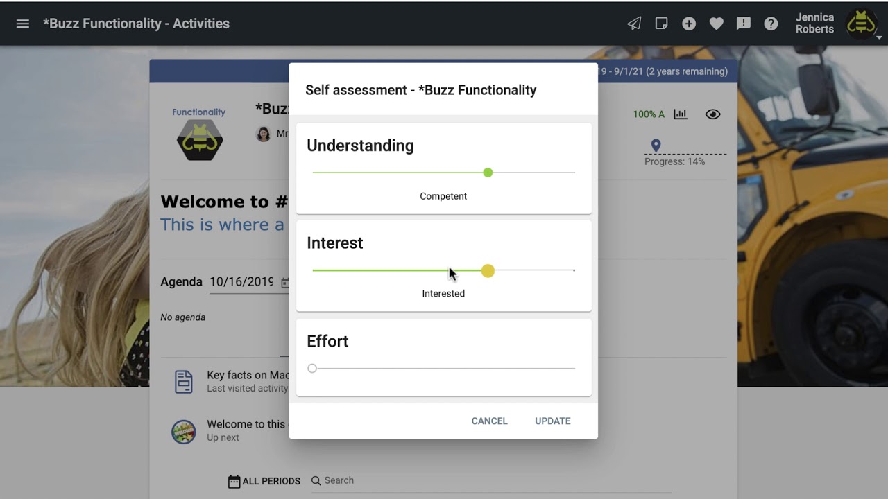 Buzz Student Self Assessment