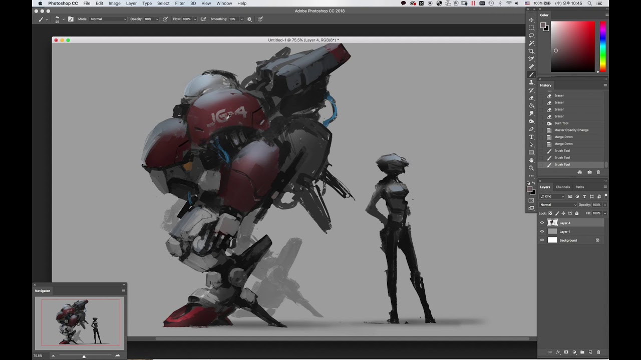 robot concept process