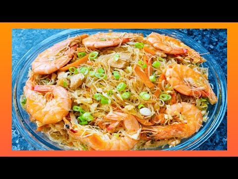 RICE NOODLES WITH PRAWNS 🦐