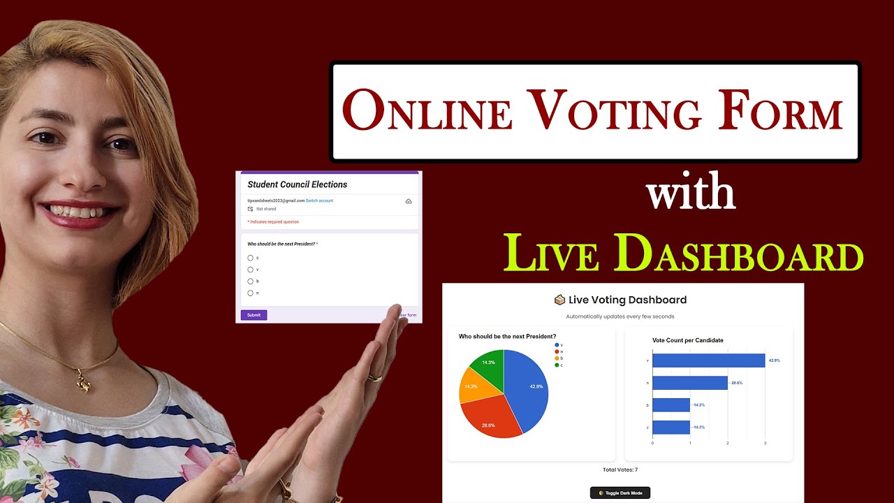 How to Create a Professional Online Voting Form With Live Results Dashboard