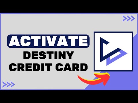 How To Activate Destiny Credit Card Online I Destiny Credit Card Activation