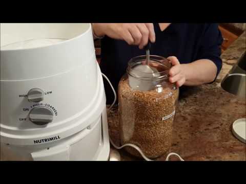 Nutrimill Grain and Bean Grinder | Show & Demonstration