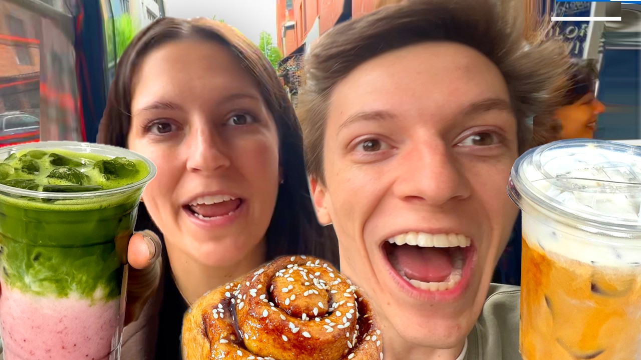 we tried the FREAKIEST COFFEES in NYC BROOKLYN