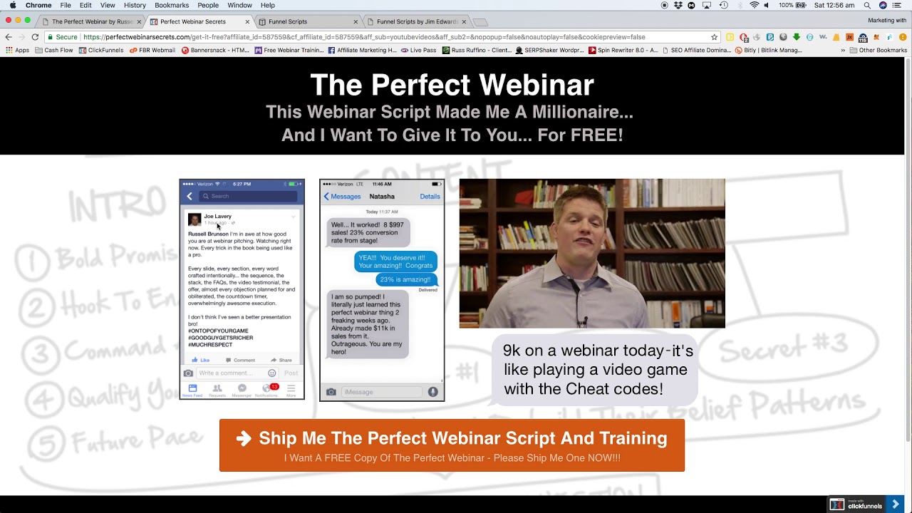 Perfect Webinar PDF | How to Get The Script, Funnel and Training for Free