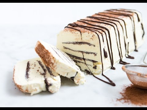 ICE CREAM CAKE with chocolate, caramel & nuts | Homemade Viennetta