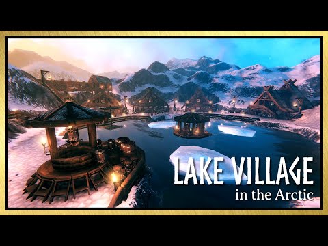 Steam Community :: Video :: Valheim : Lake village in the Arctic 북극 호수 ...