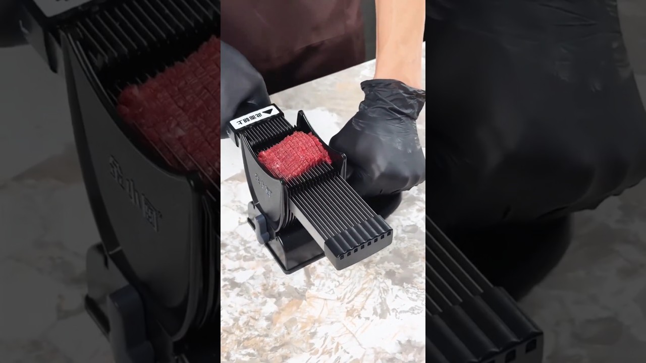 Ultra-Fast Meat Slicing Tool | Precision Beef Cutter for Perfect Thin Slices