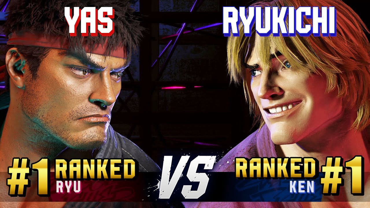 SF6 ▰ YAS (#1 Ranked Ryu) vs RYUKICHI (#1 Ranked Ken) ▰ High Level Gameplay