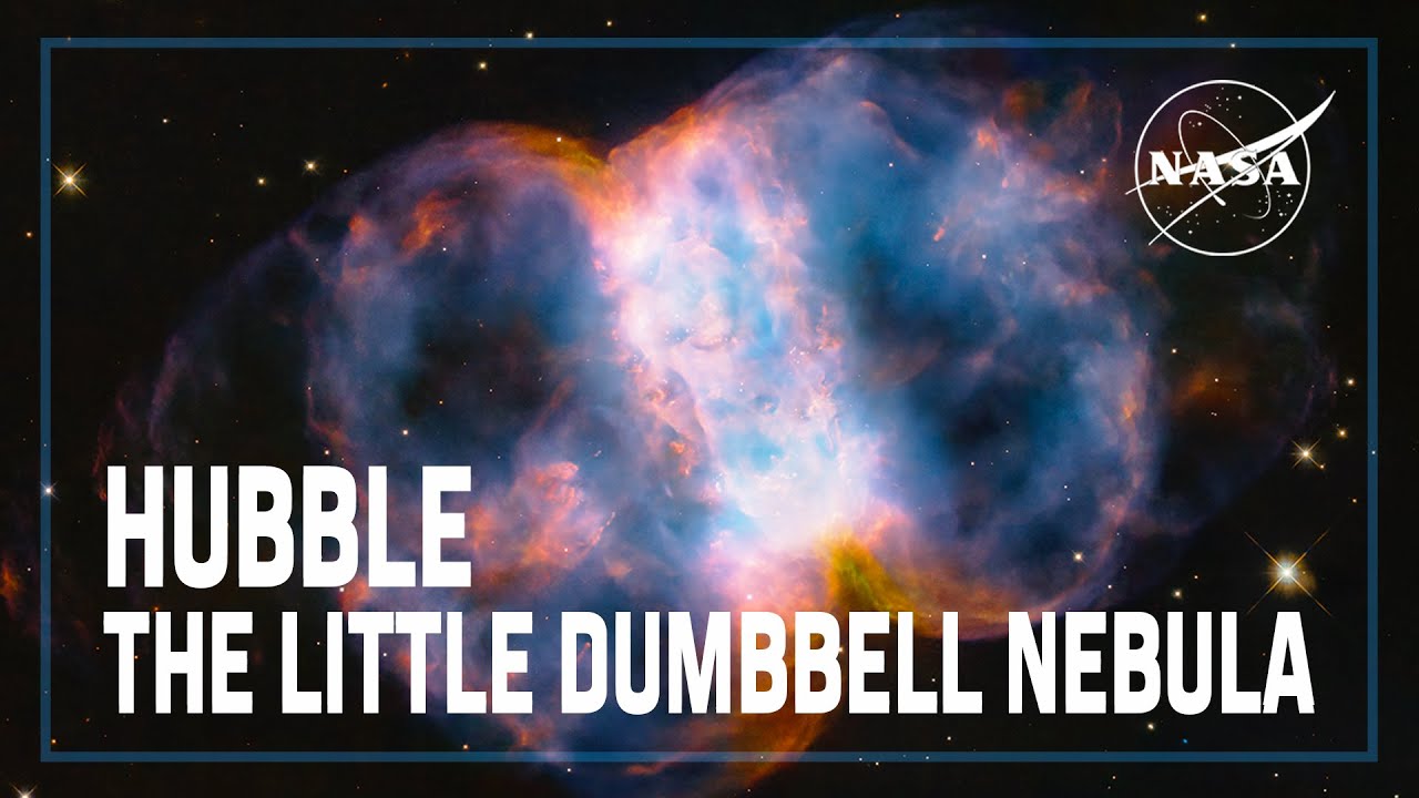 Hubble's 34th Anniversary Image: The Little Dumbbell Nebula