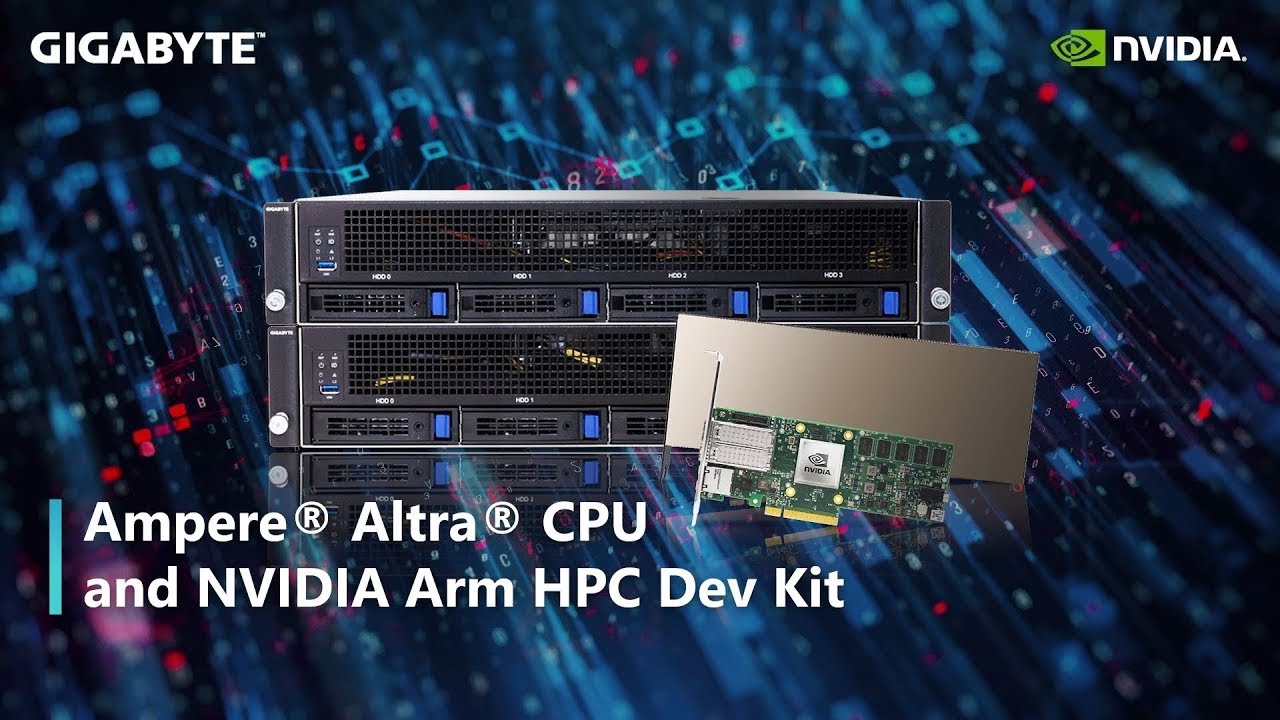 Ampere® Altra® CPU and NVIDIA Arm HPC Dev Kit