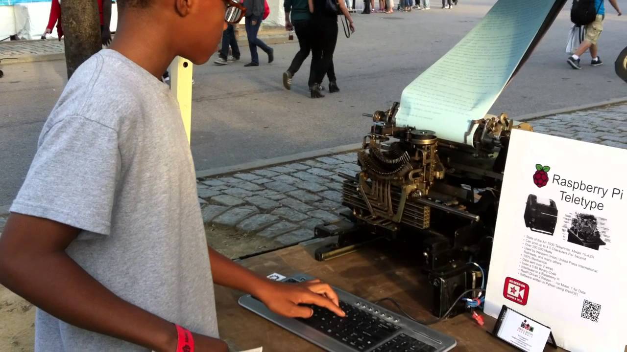 Raspberry Pi Teletype