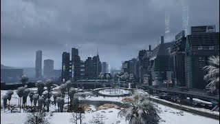 Winter in Night City at Cyberpunk 2077 Nexus - Mods and community