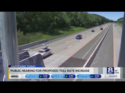 NYS Thruway asking for comments on proposed toll price hike