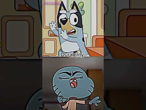 Bluey ( full magic ) vs SJW Gumball #bluey #gumball