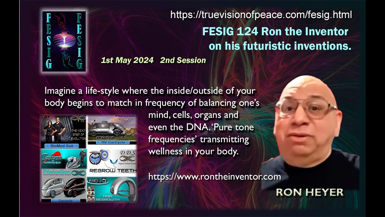 FESIG 124 Ron The Inventor on Futuristic Inventions
