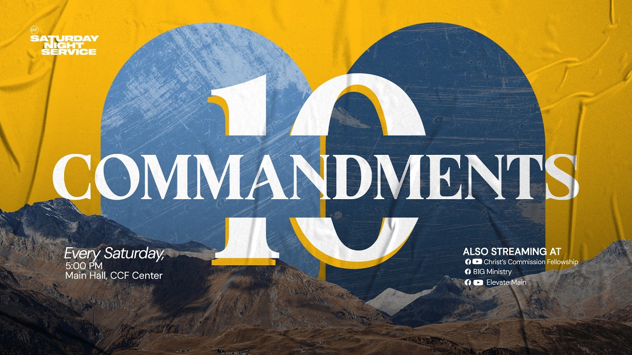 10 Commandments | Pastor Ricky Sarthou