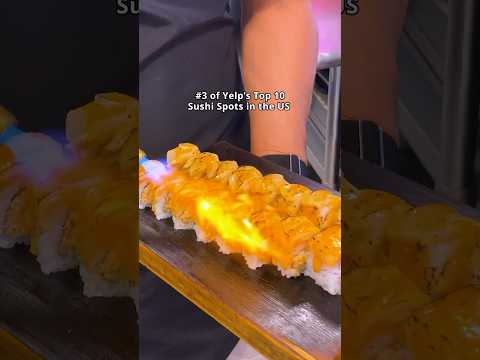 #3 of Yelp’s Top 10 Sushi Spots