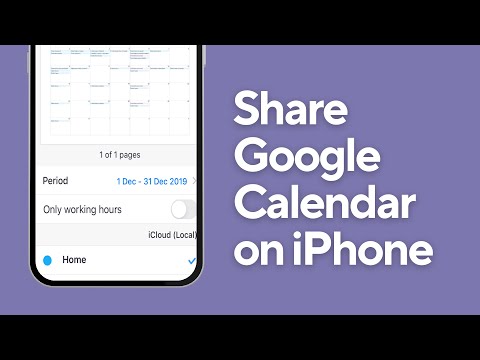 How To Share iPhone Google Calendar | Easy Tutorial