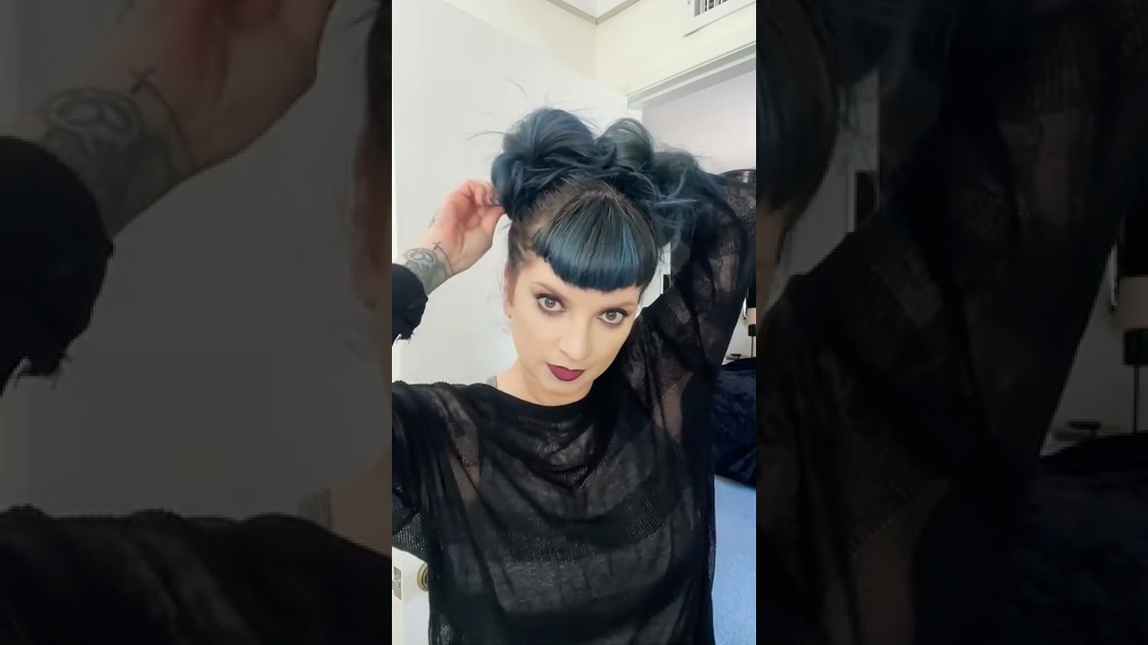 Space Buns: 90s Hair Tutorial by CHERRY DOLLFACE